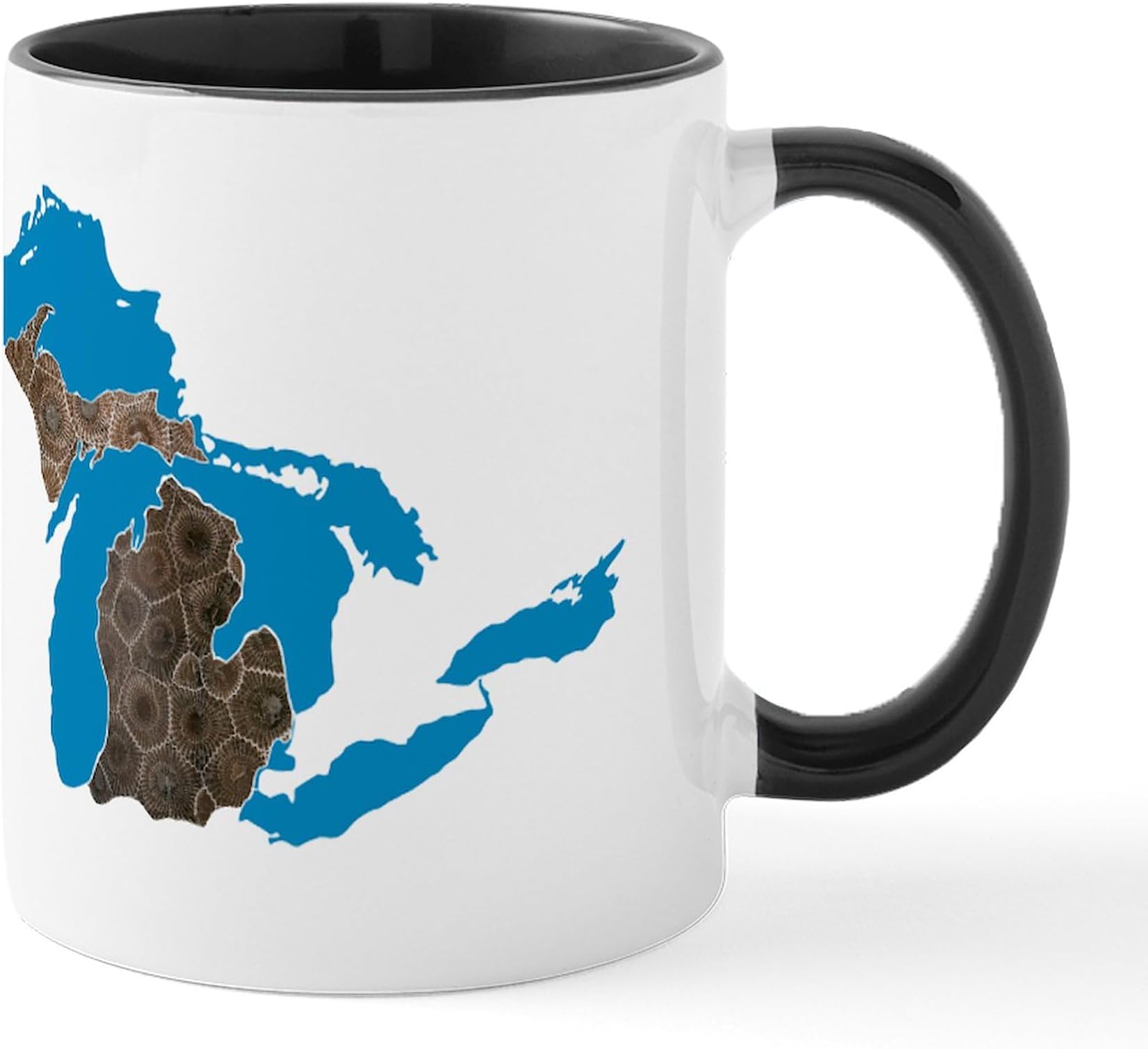 Amazon.com: Great Lakes Michigan Ceramic Coffee Mug Tea Cup Gift for ...