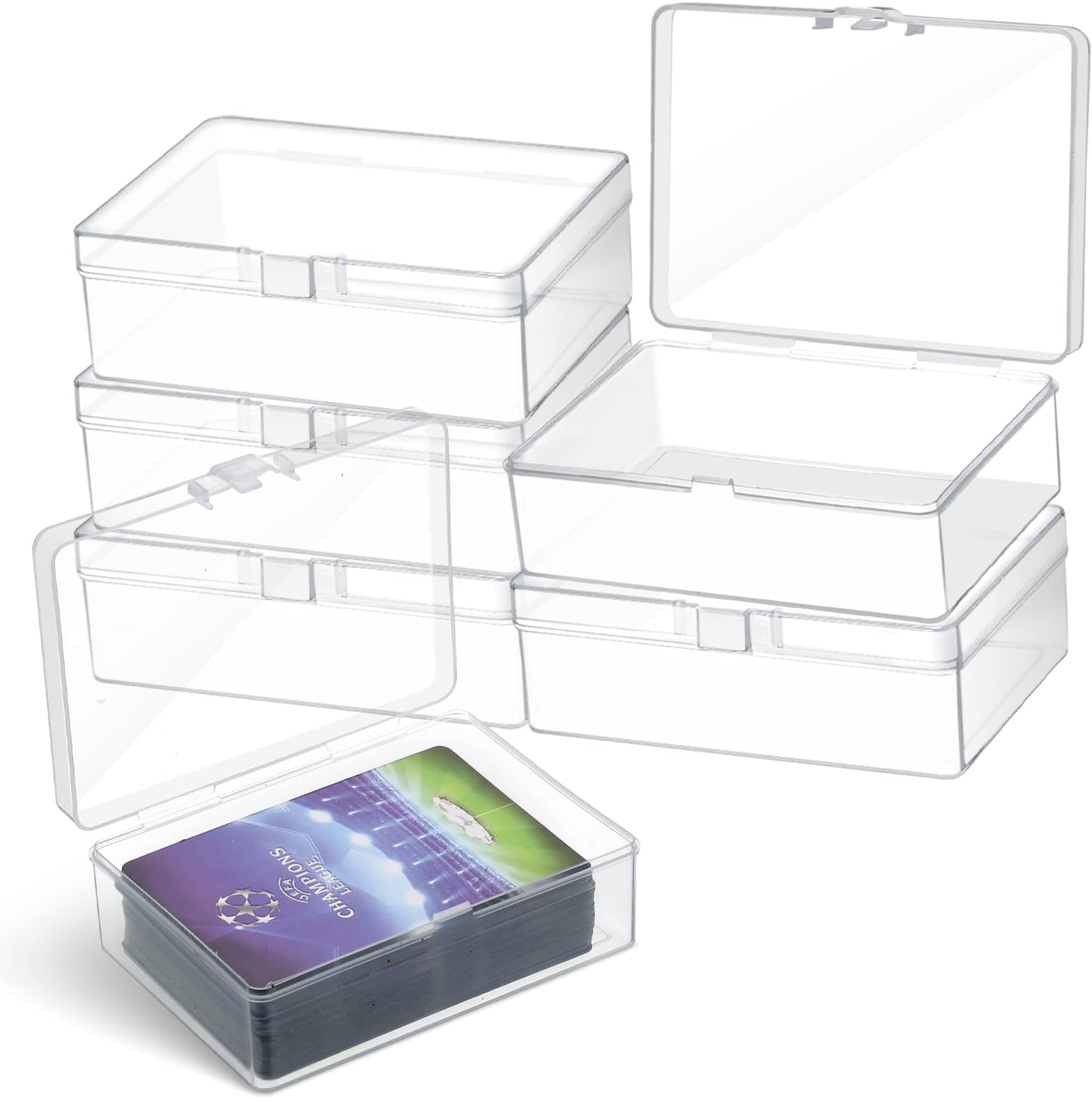 Amazon.com: Ultra Pro 25 Count 2-Piece Plastic Box 12 Pack : Toys & Games