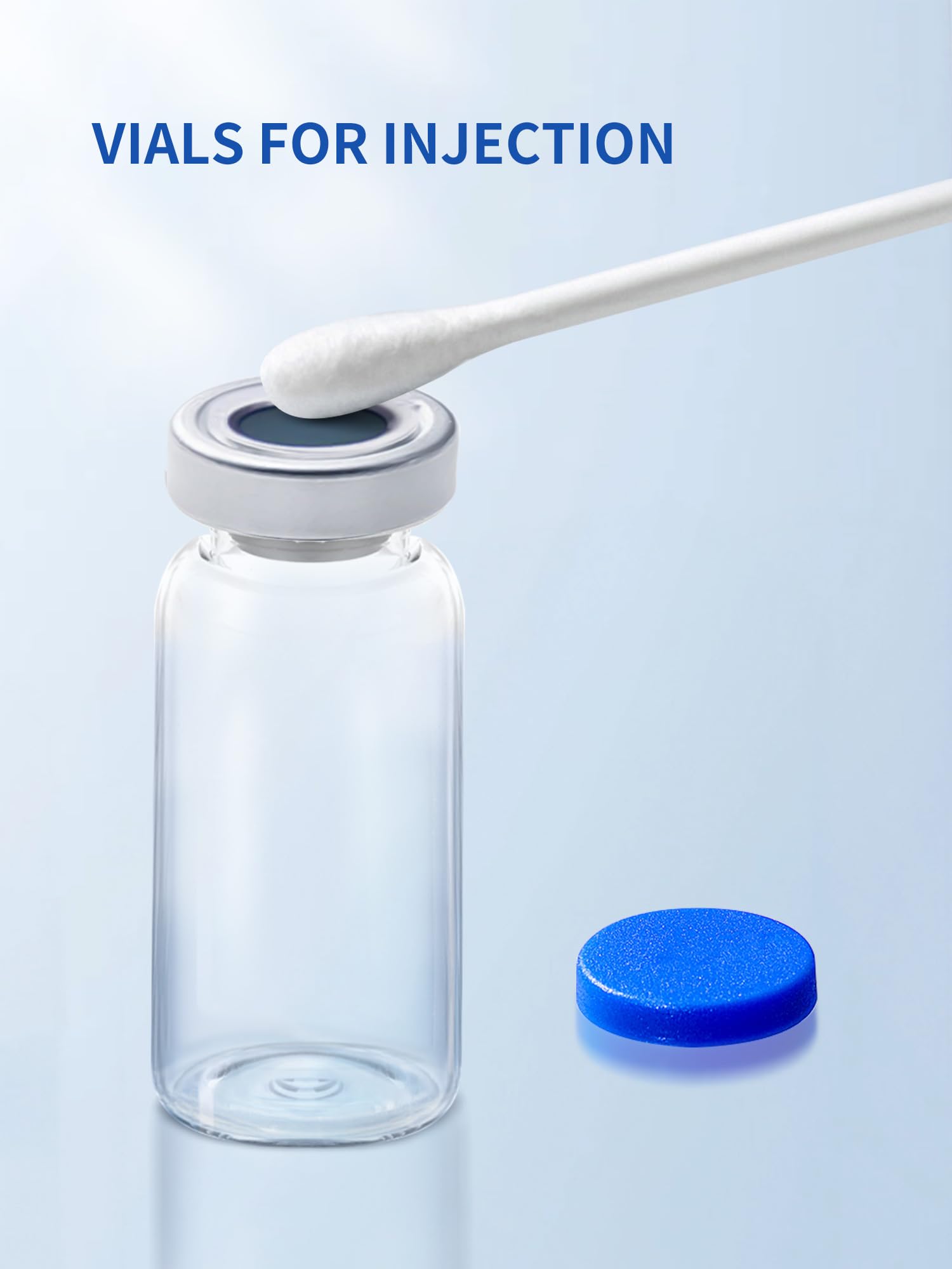 Snapklik.com : 10ml Glass Vials For Injections, Self-Healing Injection ...