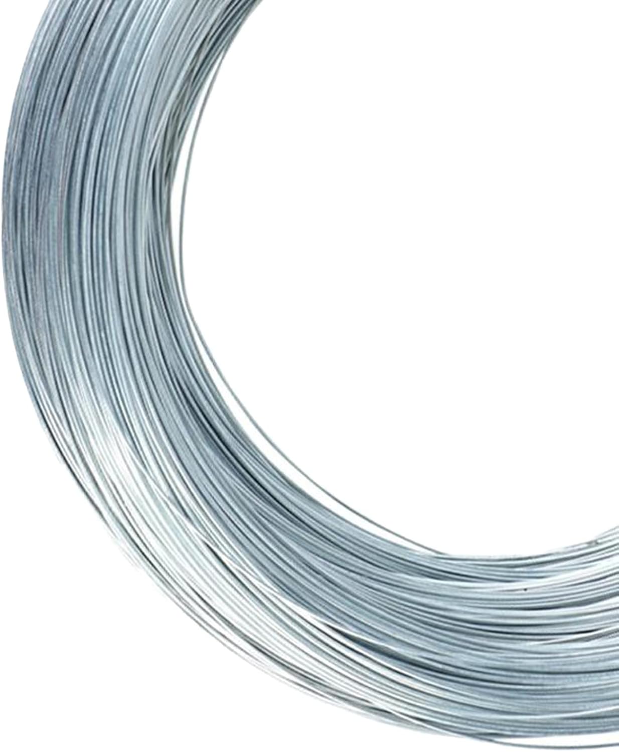 Amazon.com: Galvanized Solid Wire 6 8 9 10 12 14 Gauge, Low Carbon ...