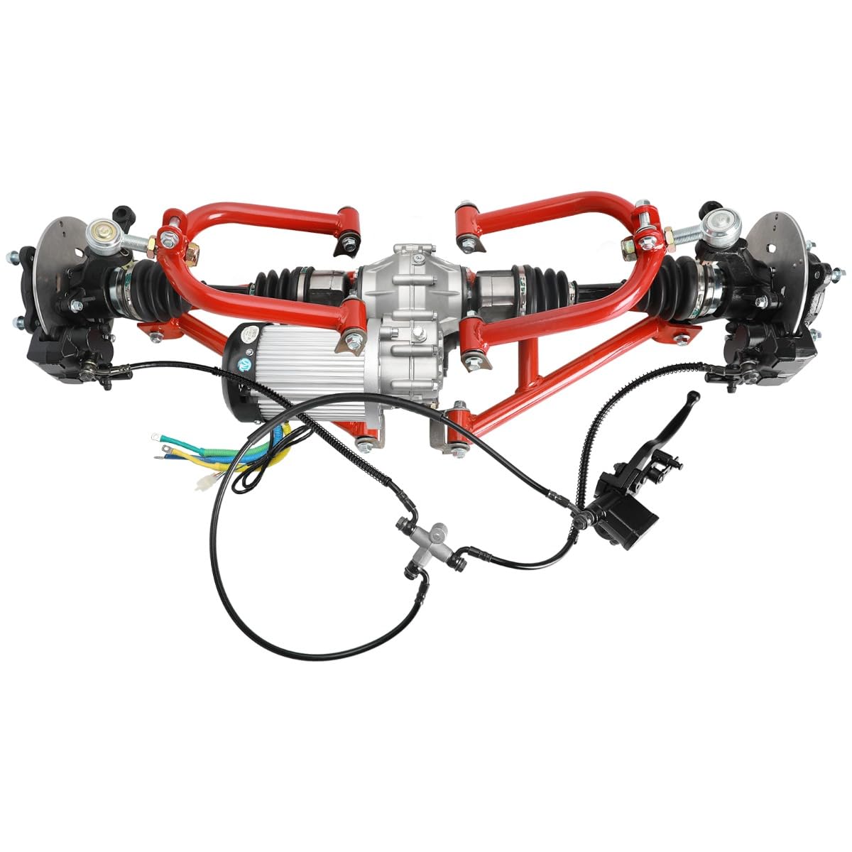 Amazon.com: CWTD 60V 2500W Brushless Rear Axle Motor Differential Kit ...