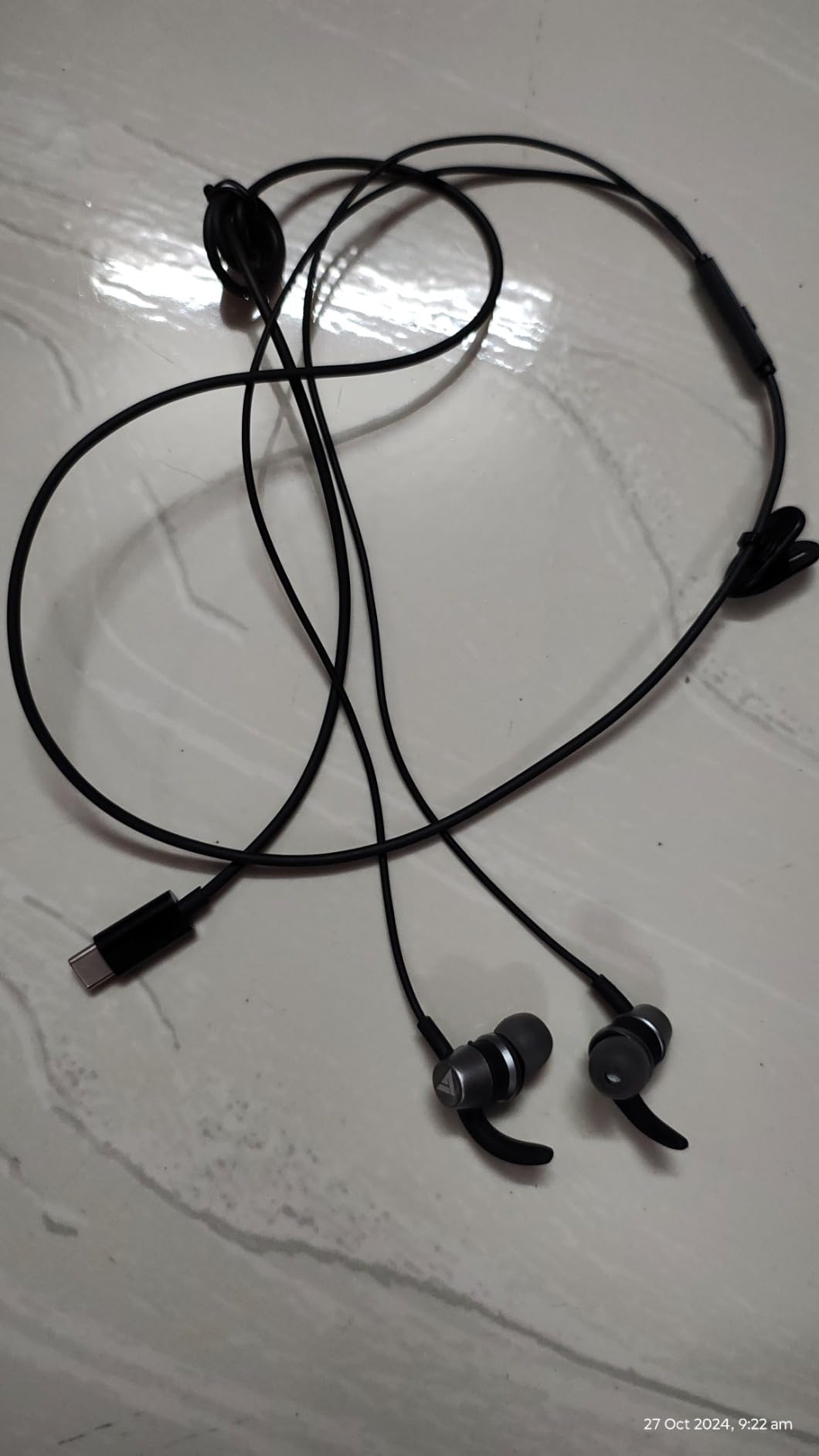 Boult Audio X1 Pro Wired Earphones with Type-C Port, 10mm Bass Drivers ...