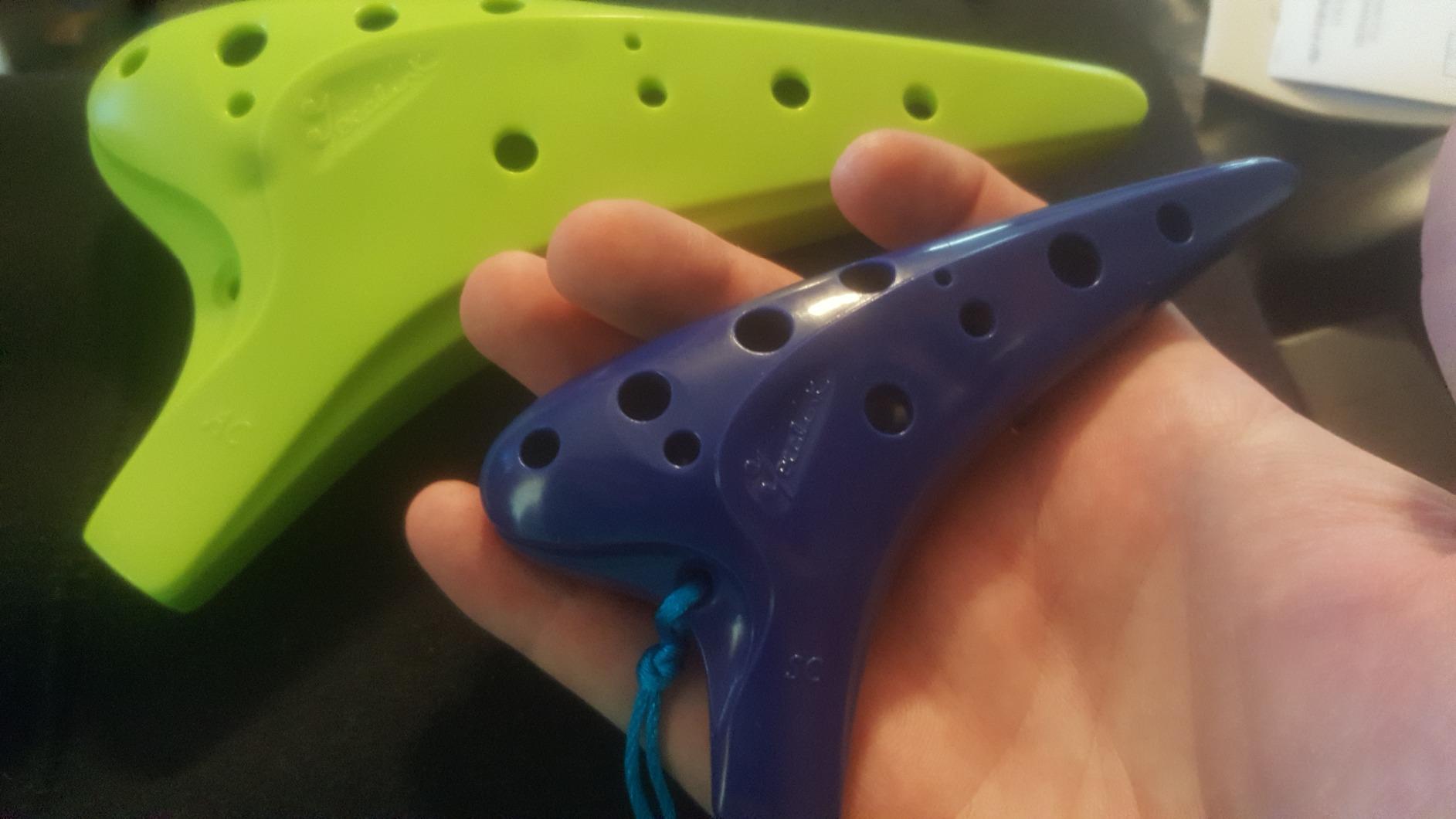 Amazon.com: Zelda Inspired 12 Hole Ocarina – Plastic Soprano C by ...