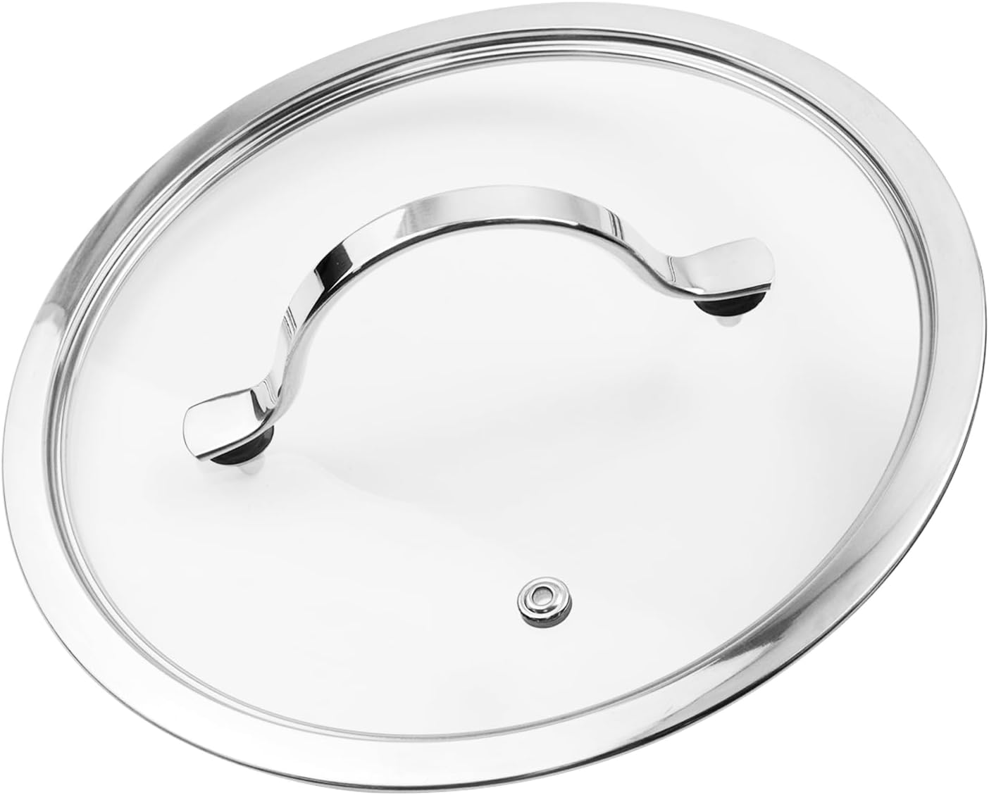 Amazon.com: Bitray Flat Glass Lid Cover Cookware Tempered Glass Lid for ...