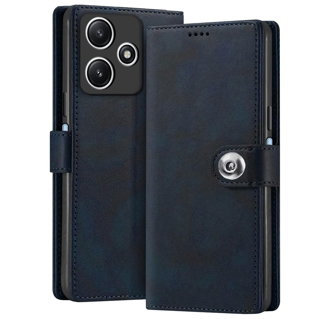 Fashionury Flip Back Cover for Poco M6 Pro 5G / Mi Redmi 12 5G ...