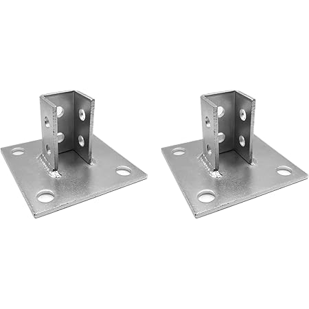 UNISTRUT Genuine P2072ASQ-EG 1-5/8" Square Mount Post Base Strut Mount ...
