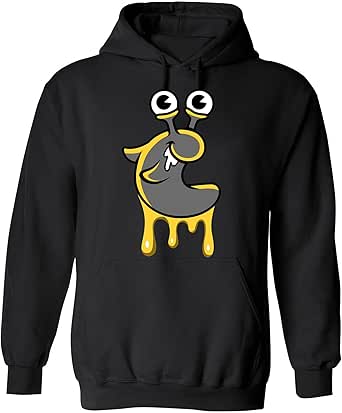 Amazon.com: Slogoman Hoodie Merch Slogo Melting Hoodie Unisex Black Tee ...