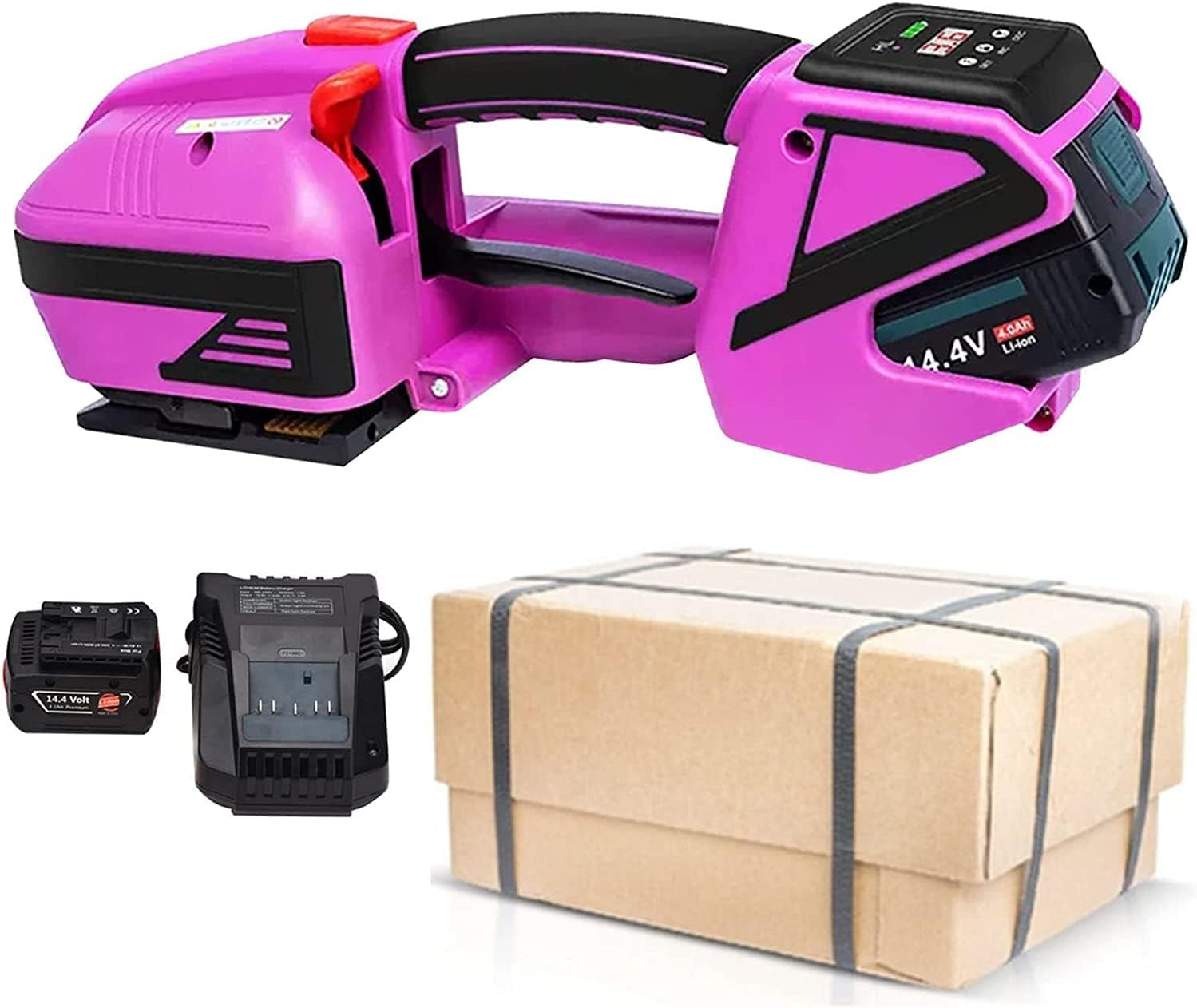 Amazon.com: Electric Handheld Welding Strapping Machine 10-16mm Strap ...