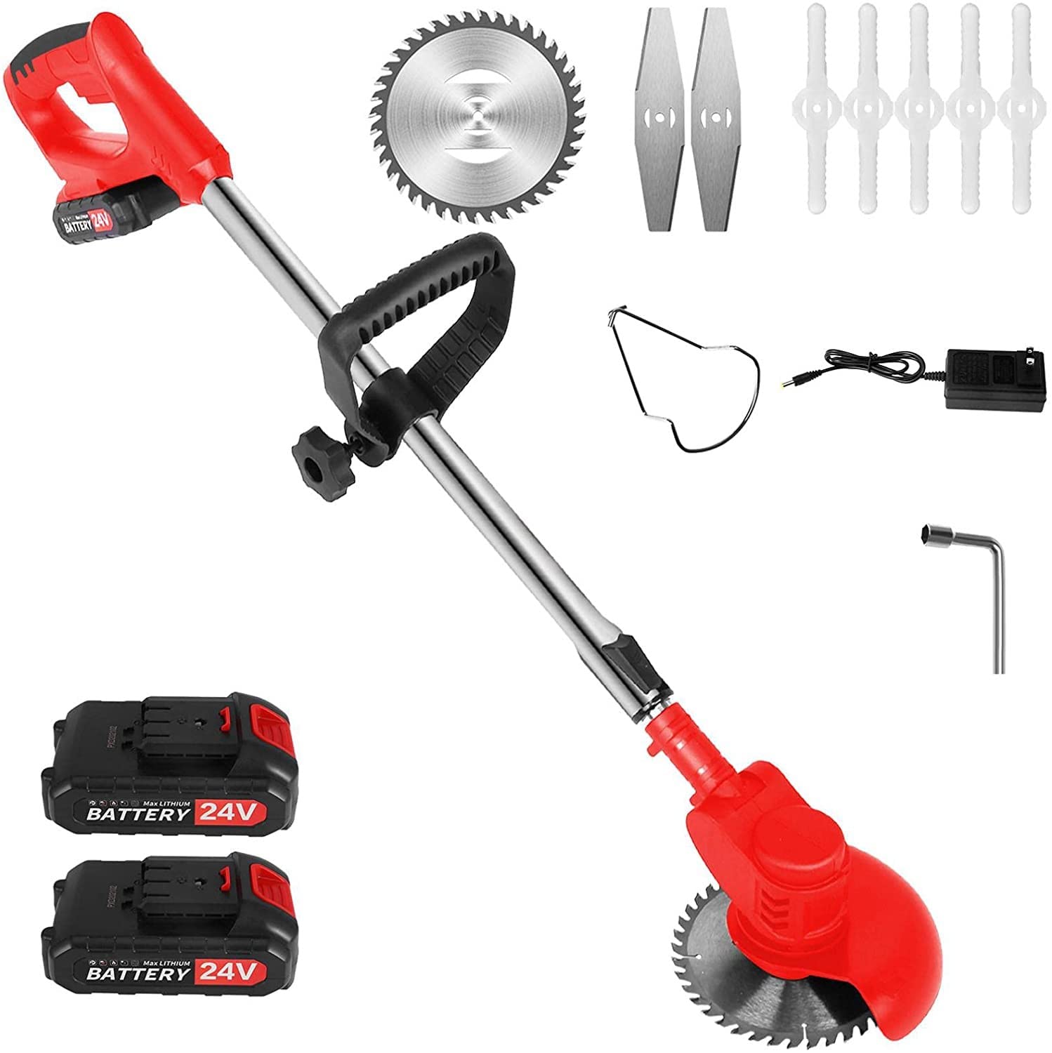 Buy N/AB Cordless String Trimmer, Electric String Trimmer/Edger Battery ...