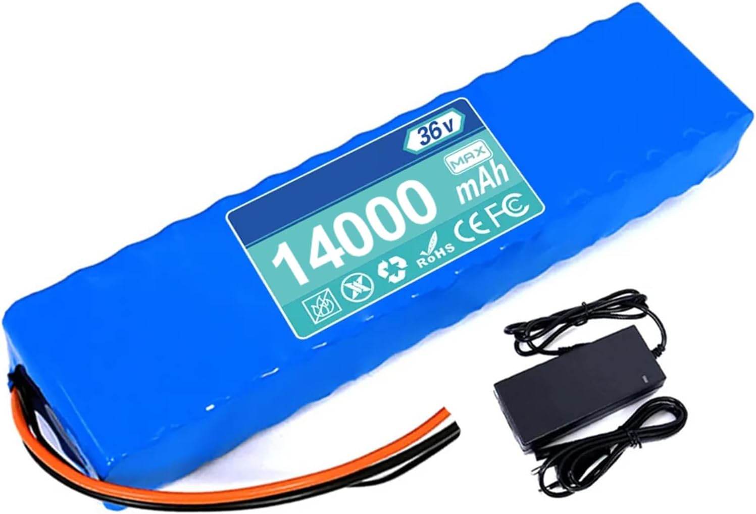 Amazon.co.jp: MyNeon 36V 14Ah 10S3P Battery Pack, 36V Electric Bicycle ...