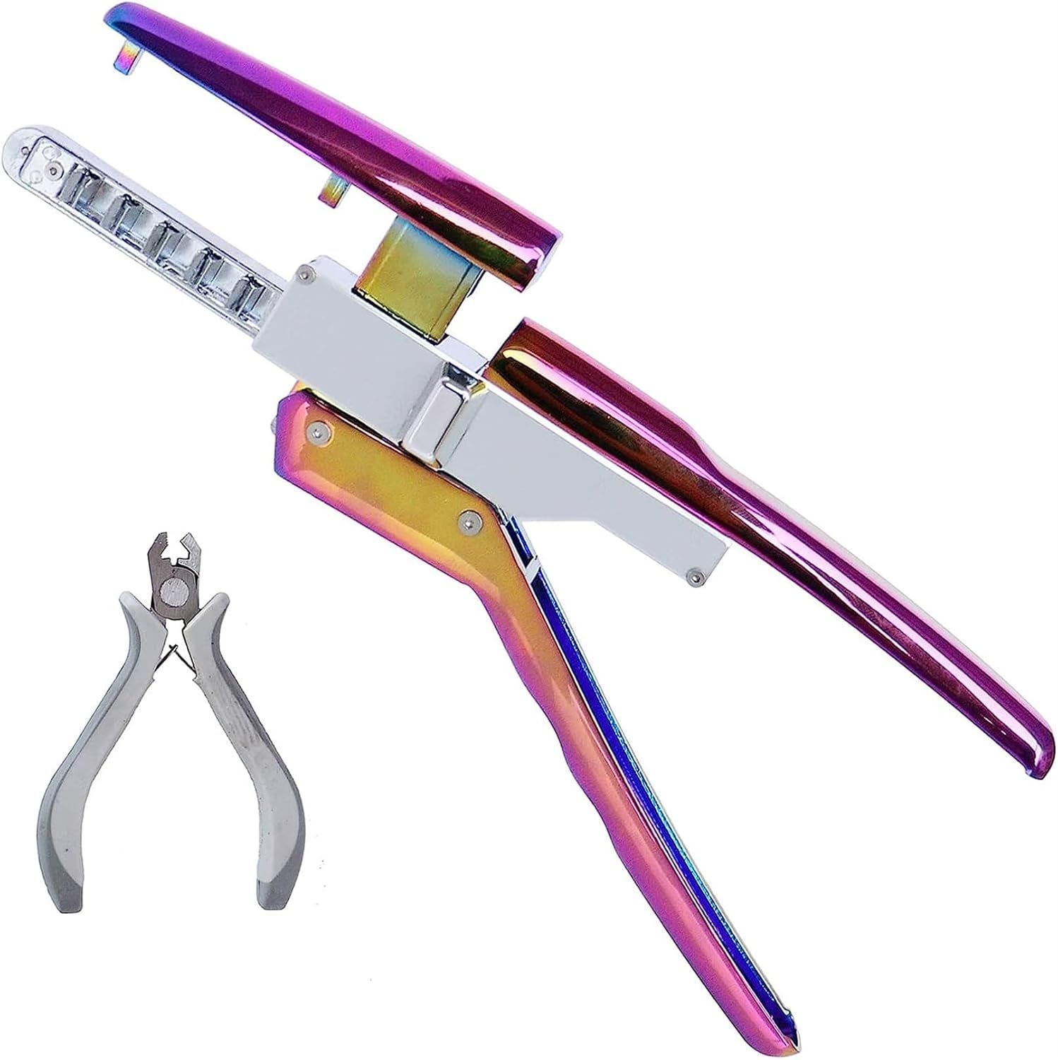 Amazon.com : SCIAZA 2Nd 6D Hair Extension Machine Kit, Hair Salon Tool ...