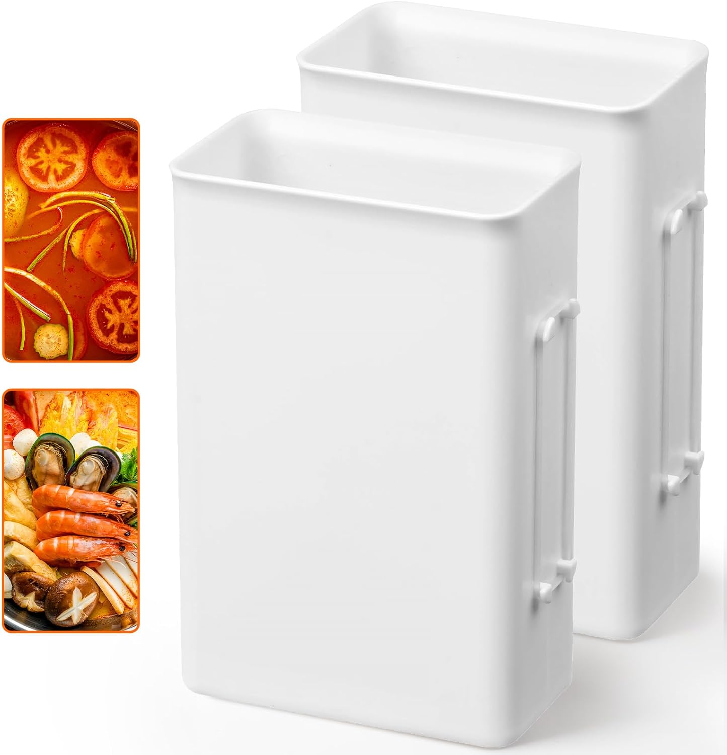 Amazon.com: Lifewit Freezer Soup Containers 2 Pack, 4 Cup(1 Quart ...