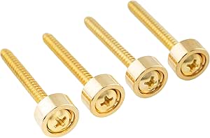 Amazon.com: Musiclily Pro 12mm Steel Guitar Neck Mounting Ferrules Neck ...