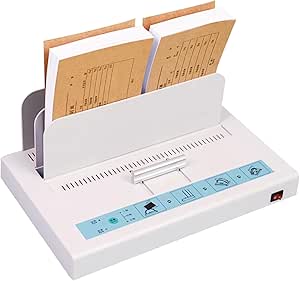 Amazon.com: CHANGLKJ Thermal Binding Machine, A4 Electric Book Heat ...