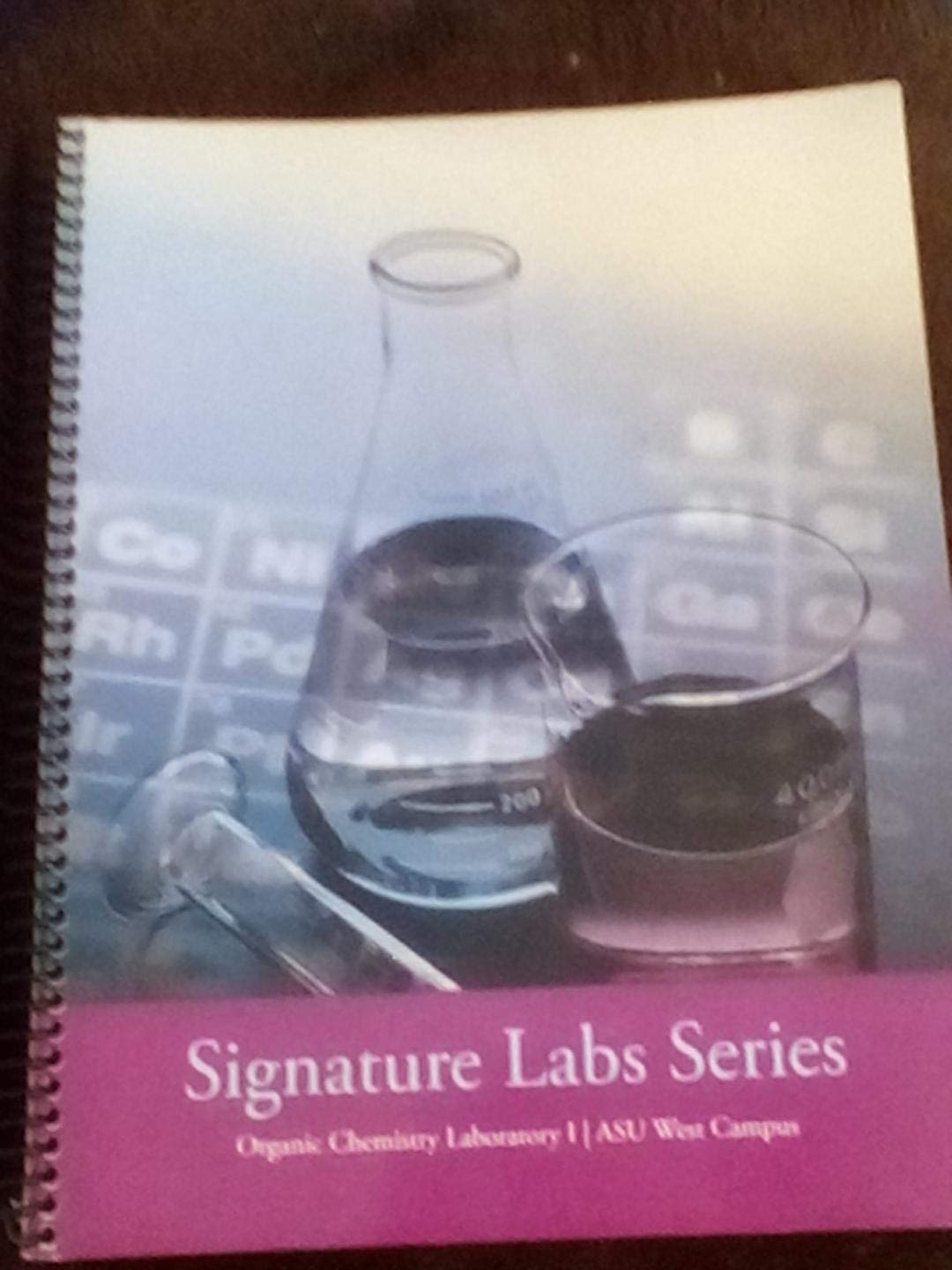 Signature Lab Series Organic Chemistry I: Cengage Learning ...