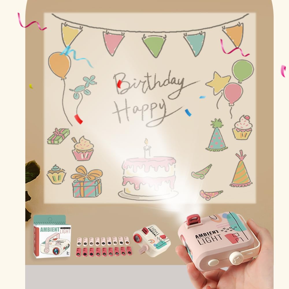 Happy Birthday Projection Lamp Sign,Three Scenes 18 Themes can be ...