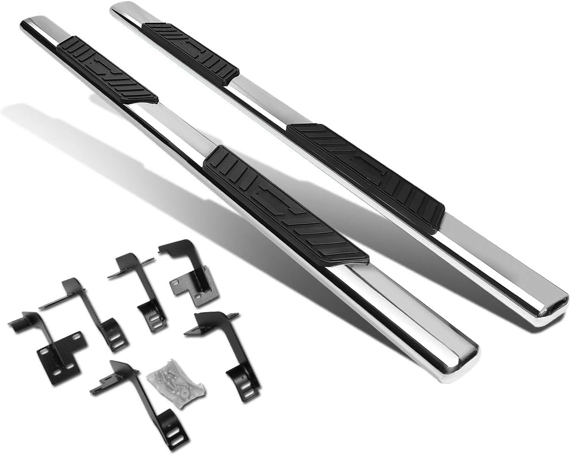 Amazon.com: Auto Dynasty 5 Inches Oval Tubing Side Step Nerf Bar ...