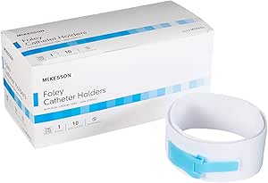 Amazon.com: McKesson Foley Catheter Tube Holder with Dual-Locking Tabs ...