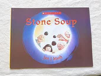 Amazon.co.jp: Stone Soup 英語絵本 Jon J. Muth しあわせの石のスープ : おもちゃ