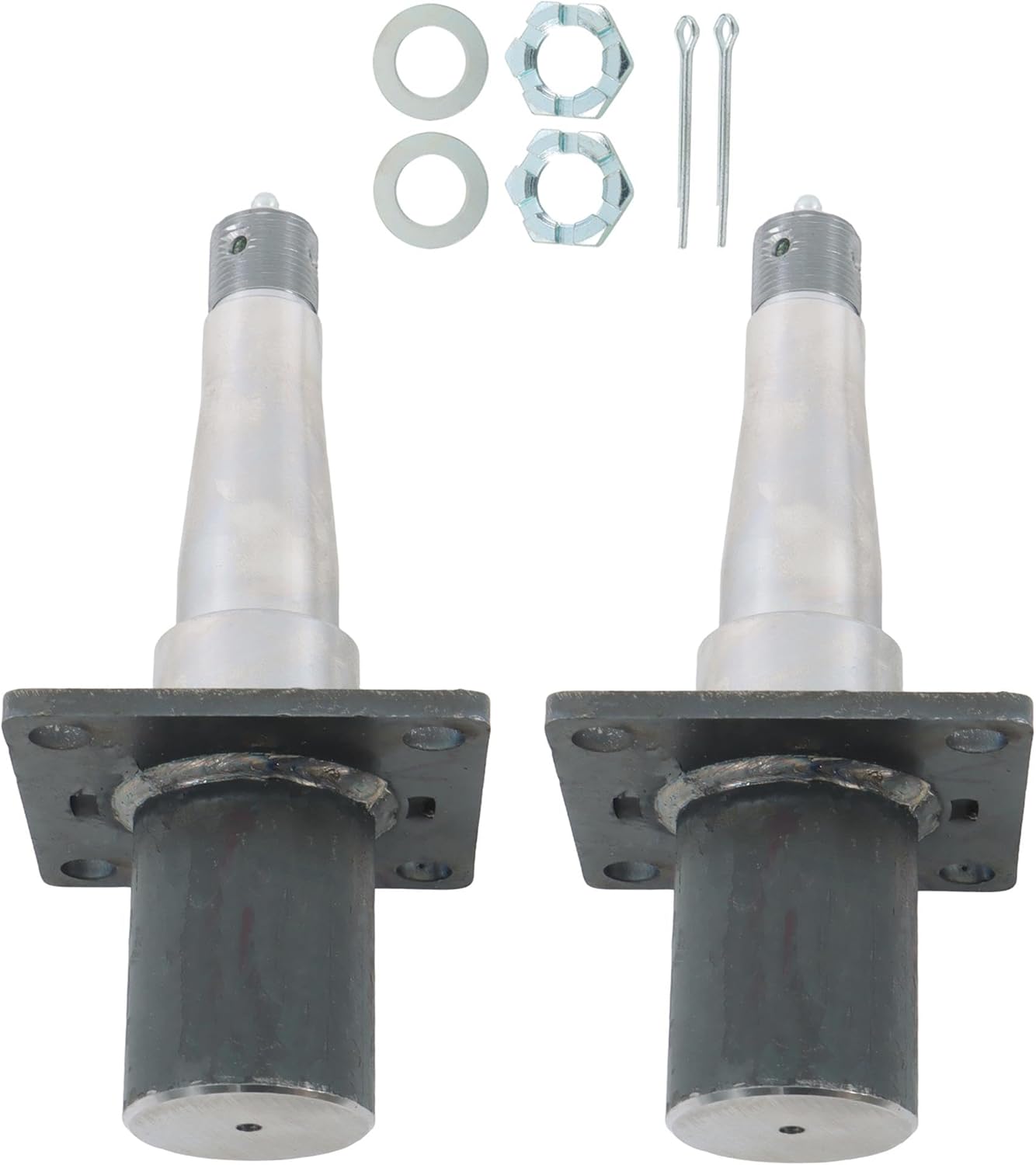 Amazon.com: Thomletha 2 Pack Weld On 2 Inch Round #84 Spindle with ...