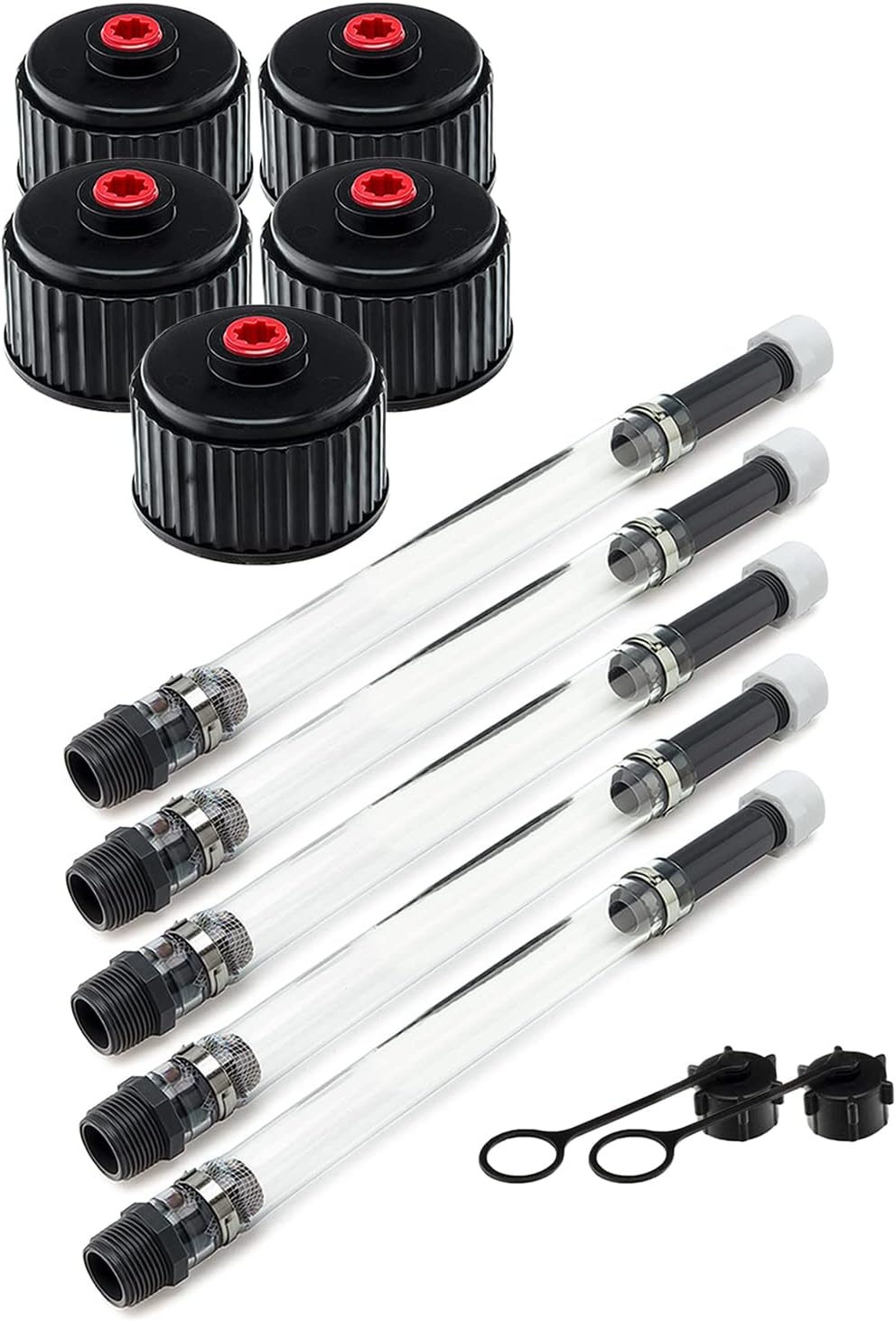 Amazon.com: VP Racing Fuels 3044 Deluxe Filler Hose (5 Pack) with 3042 ...