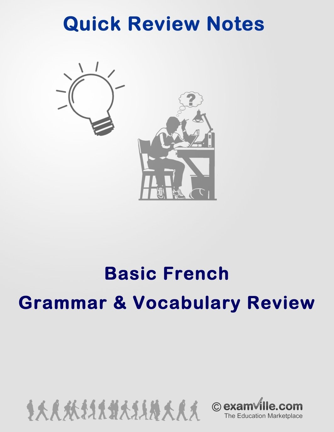 Basic French Grammar and Vocabulary Review (Quick Review Notes) (French ...