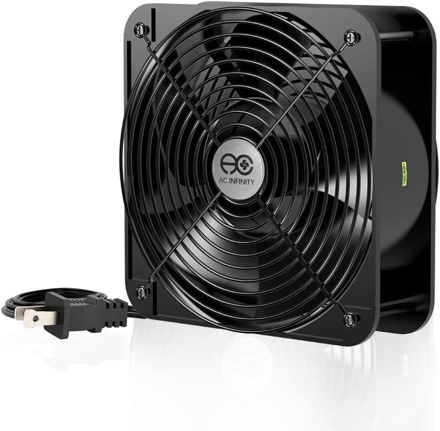 Amazon.com: AC Infinity AXIAL S1238, 120mm Muffin Fan with Speed ...