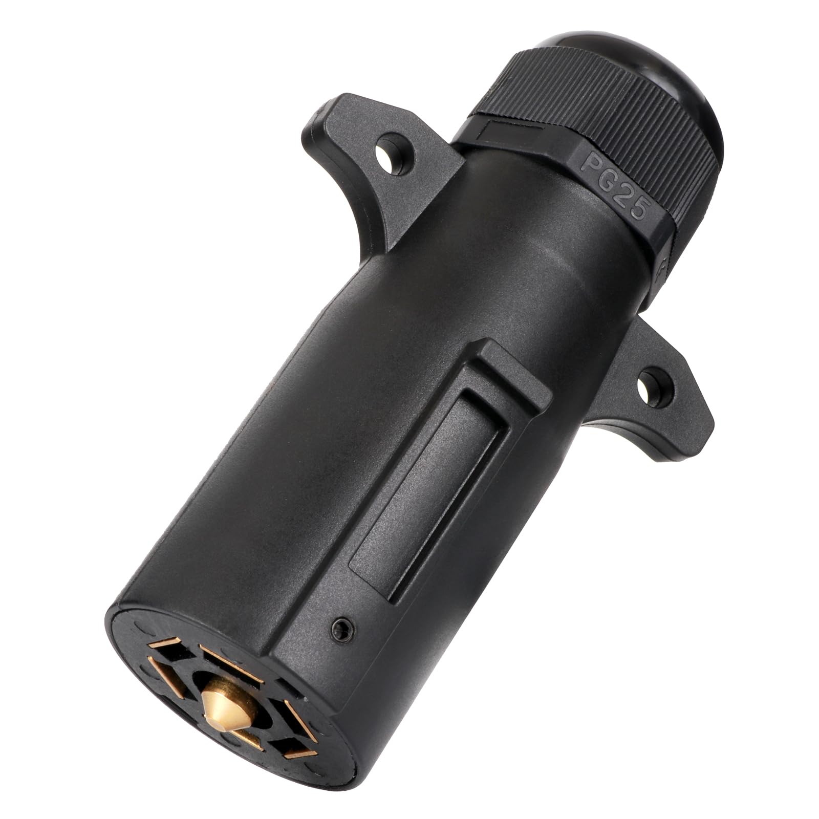 Amazon.com: TIROL 7 Way Trailer Plug 7 Pin Trailer Connector RV ...