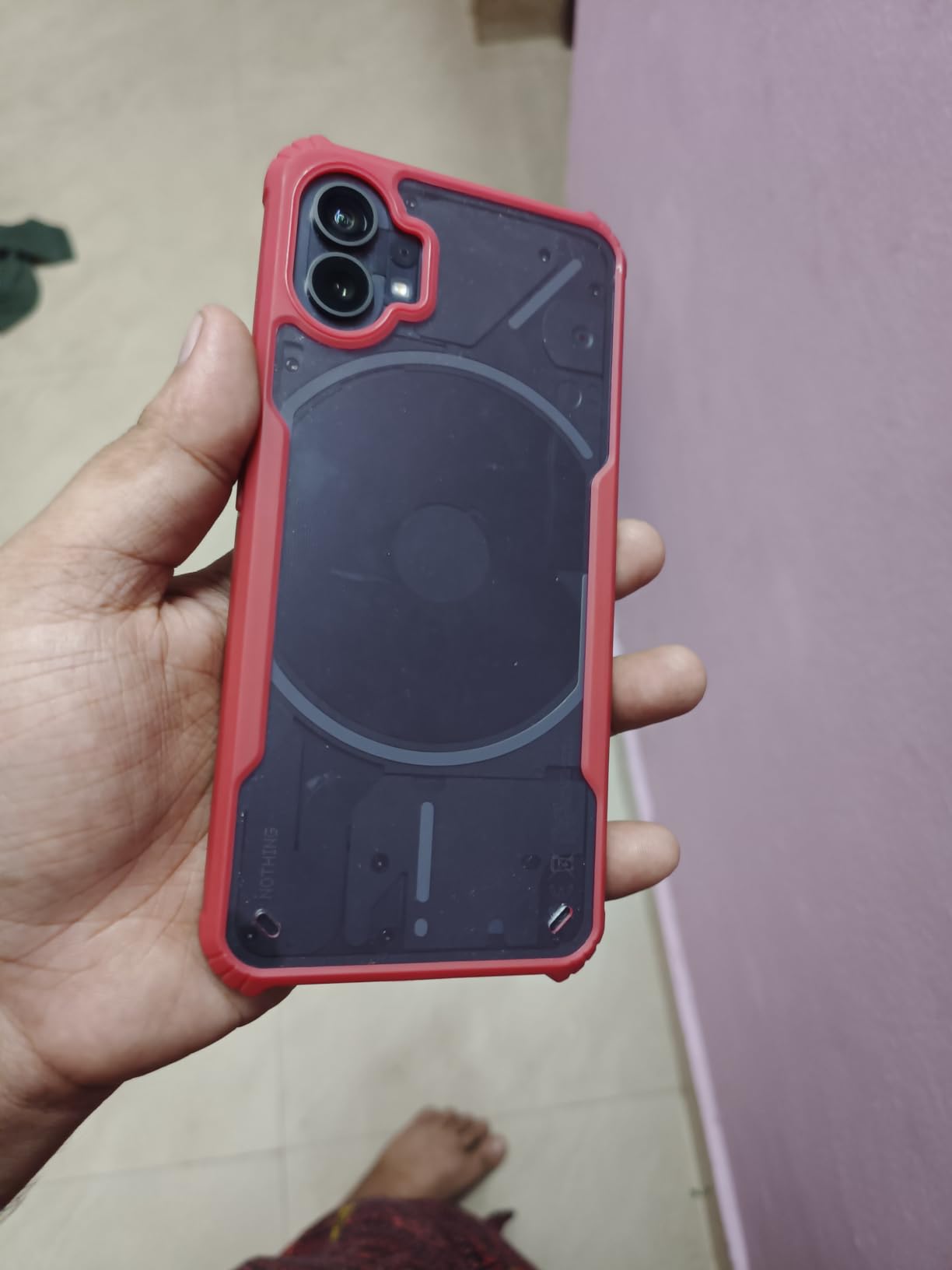 TheGiftKart Crystal Clear Back Cover Case for Nothing Phone 1 | 360 ...