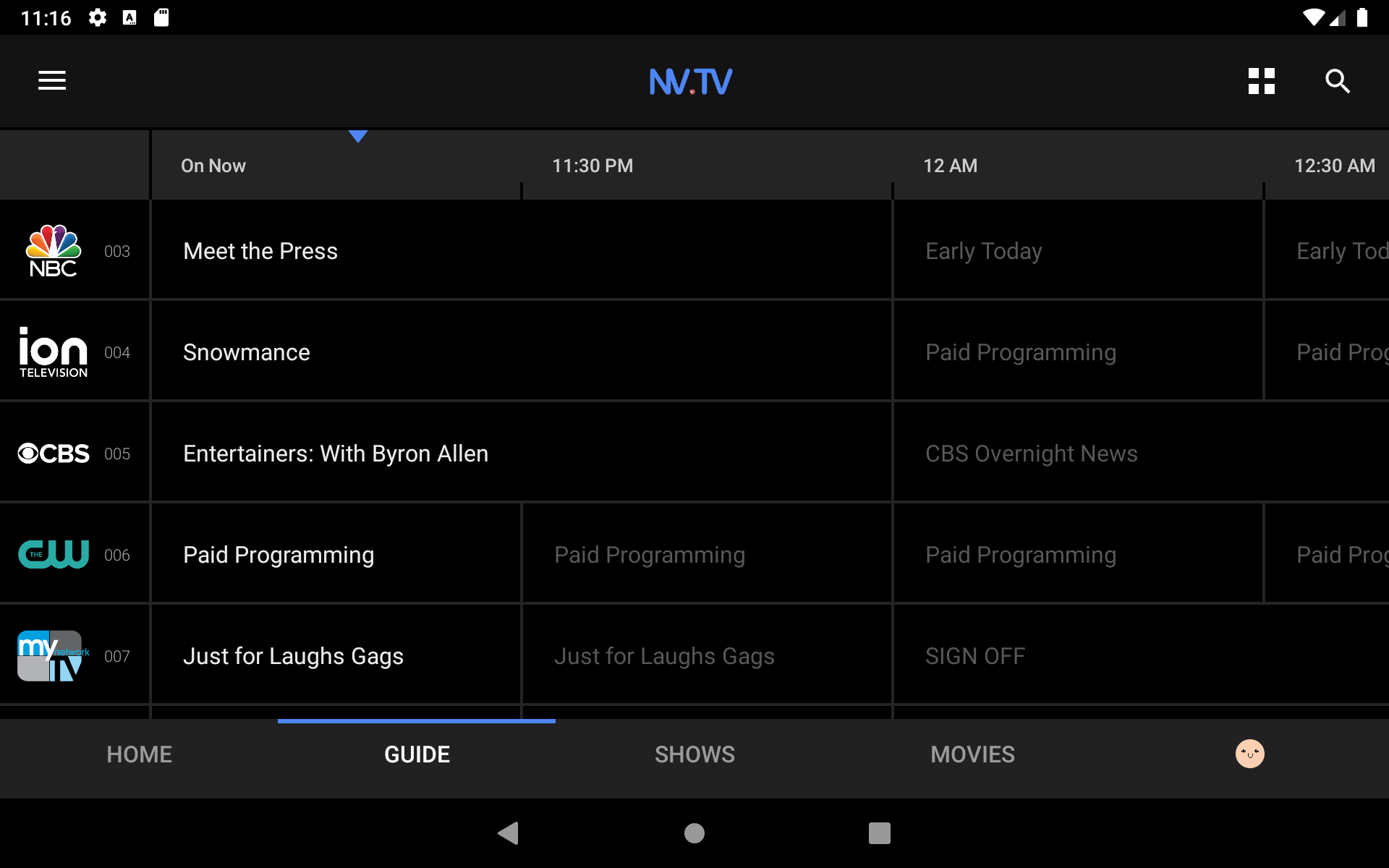 NV.TV - App on Amazon Appstore