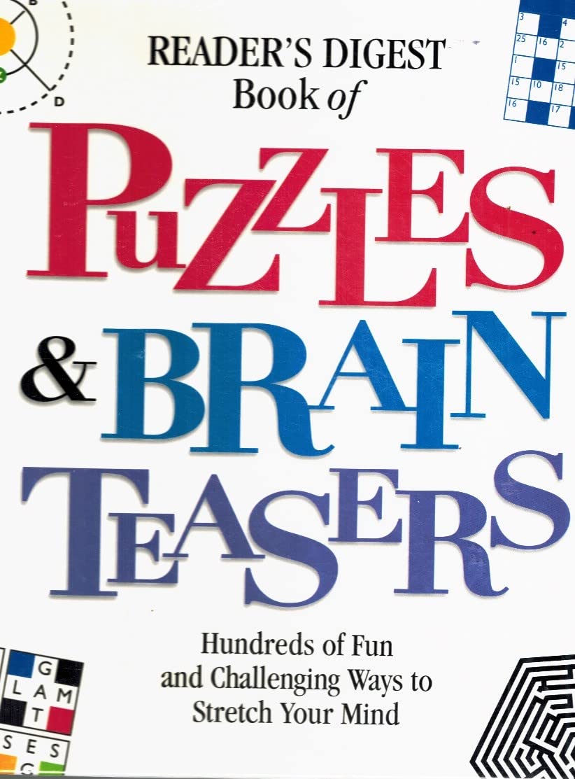 Book of Puzzles and Brain Teasers: Editors of Reader's Digest ...