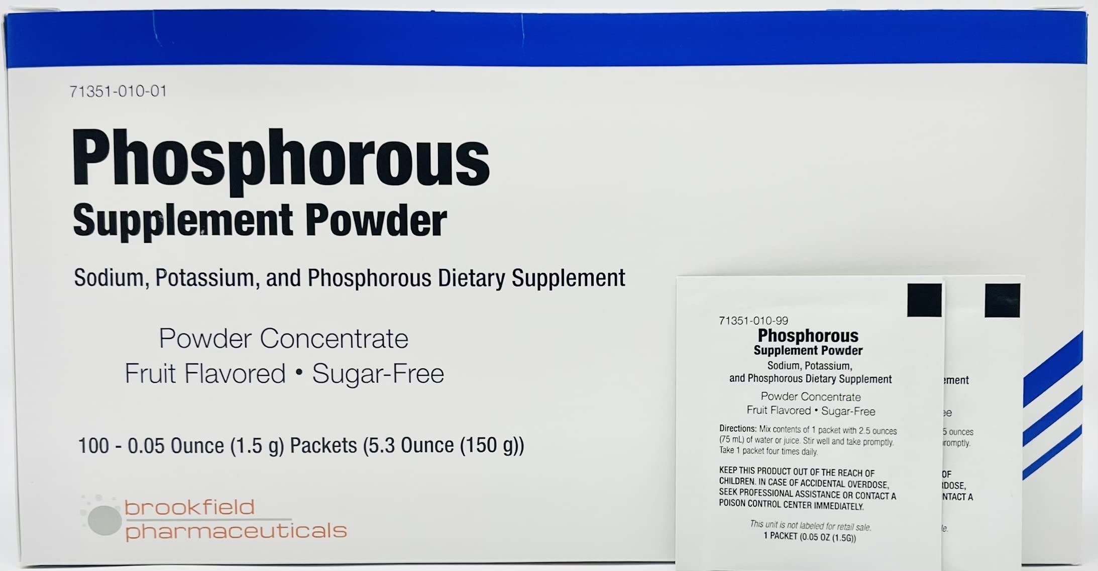 Amazon.com: Phosphorous Supplement Powder - 100 Packets - Brookfield ...
