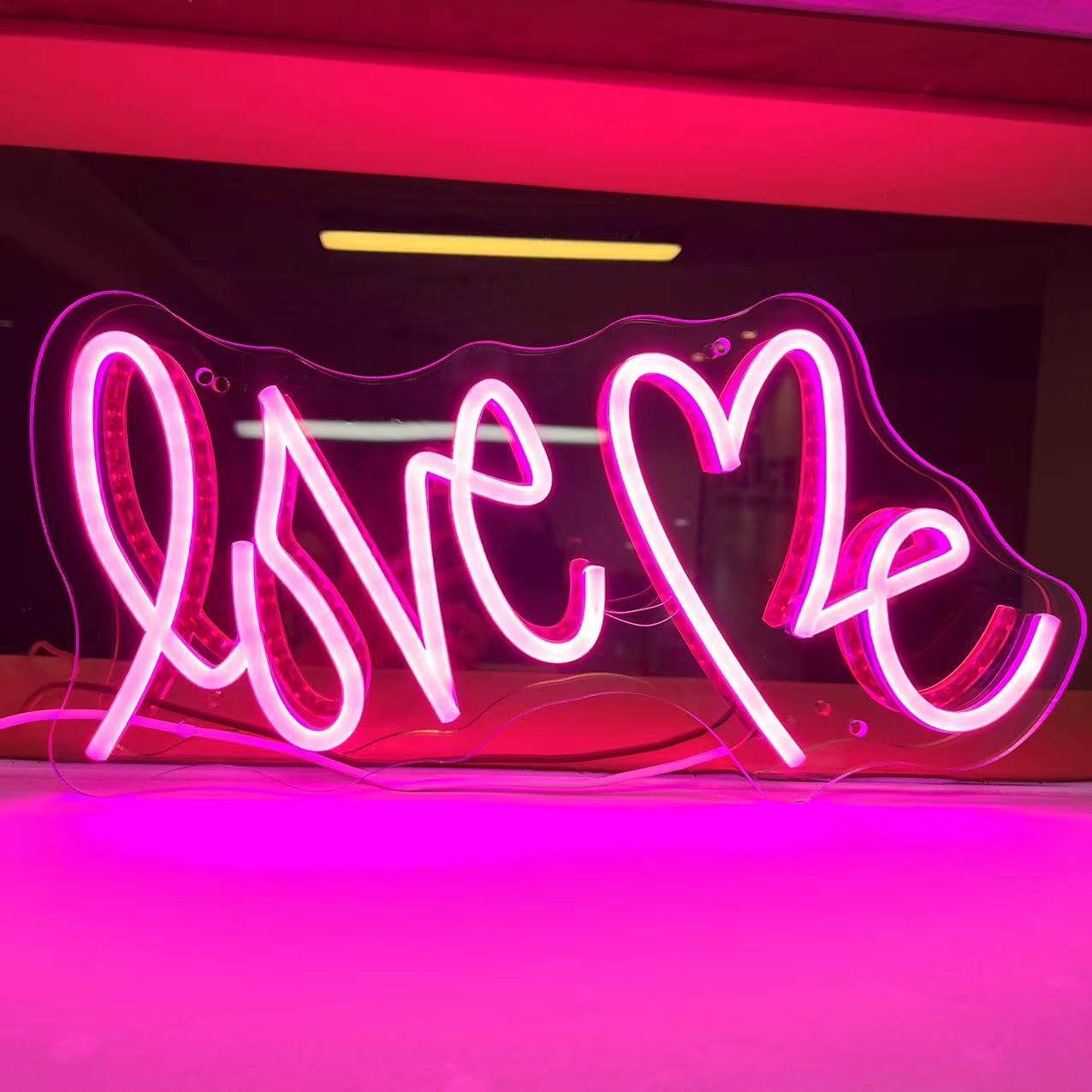 I Love Me Sign I Love You Neon Sign Valentine Neon Sign Led Light