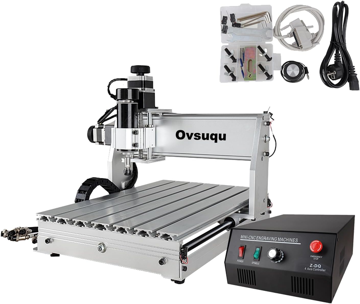 Amazon.com: Ovsuqu CNC 3040 3 Axis Engraving Machine 110V CNC Milling ...