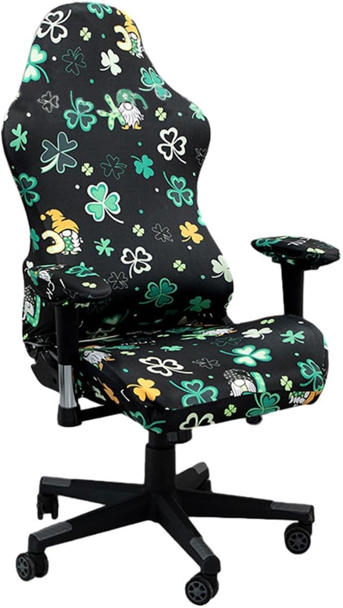 Amazon.com: QSJTLM Esports Gaming Chair Cover, Indoor Stretch Printed ...