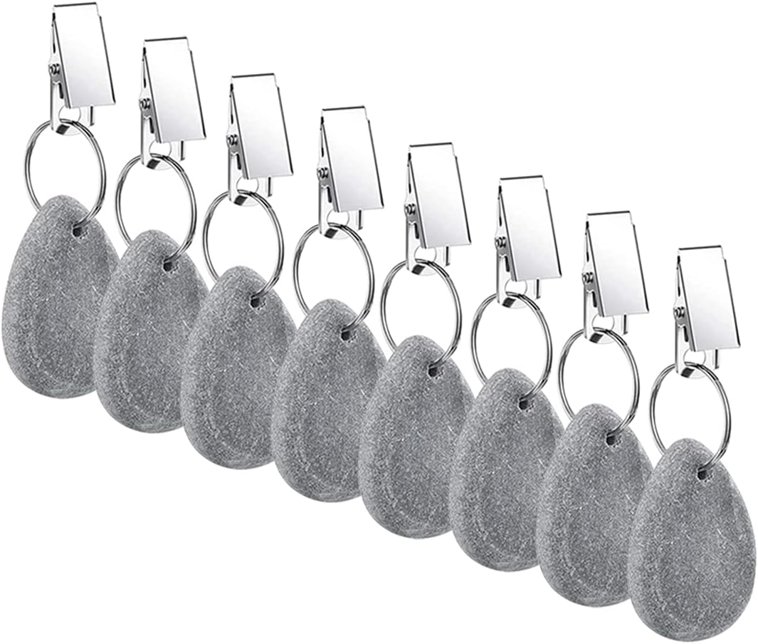 8Pcs Tablecloth Weights, Marble Teardrop Heavy Duty Tablecloth Pendants ...