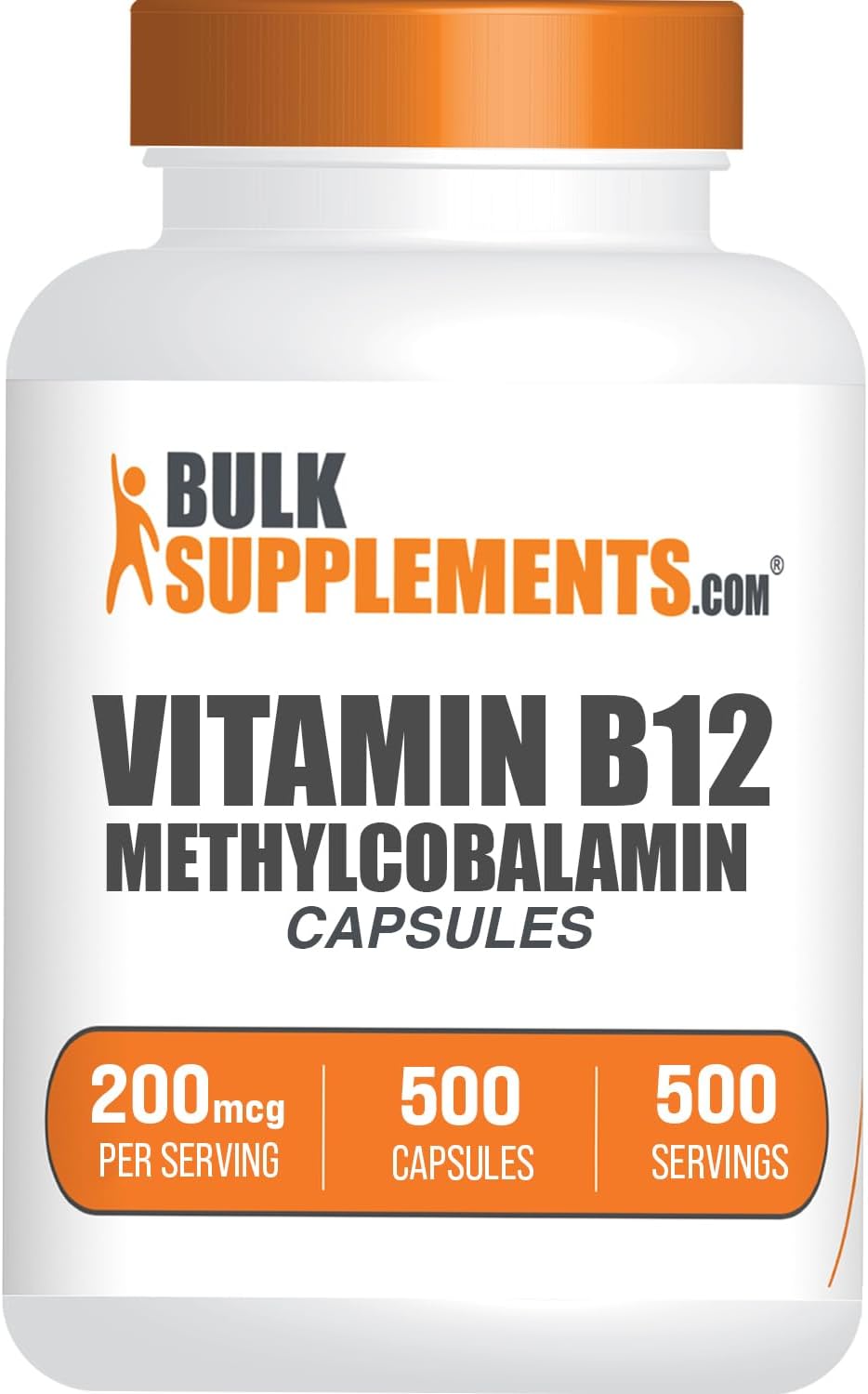 Amazon.com: BULKSUPPLEMENTS.COM Vitamin B12 Capsules - Methycobalamin ...