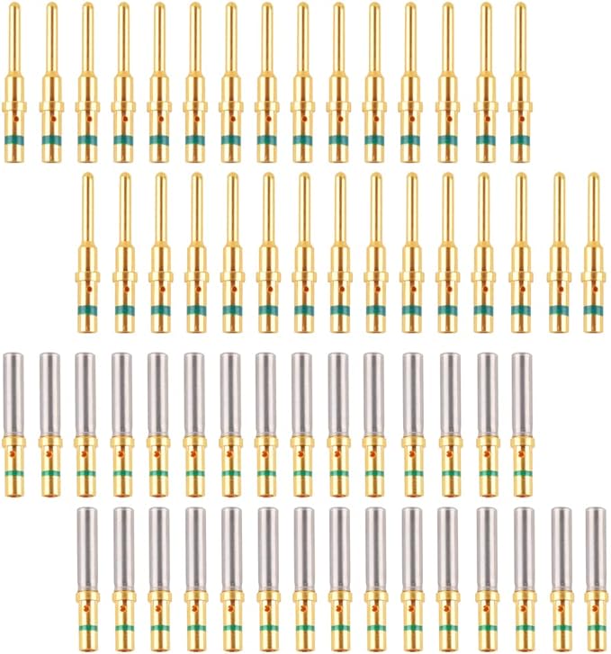 Amazon.com: JRready ST6259 Gold-Plated DT Solid Terminal Contact Size ...
