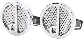 Amazon | 父の日 ダンヒル dunhill カフス メンズ カフリンクス カフスボタン Dシリーズ シルバー 22FUS8203040 ...