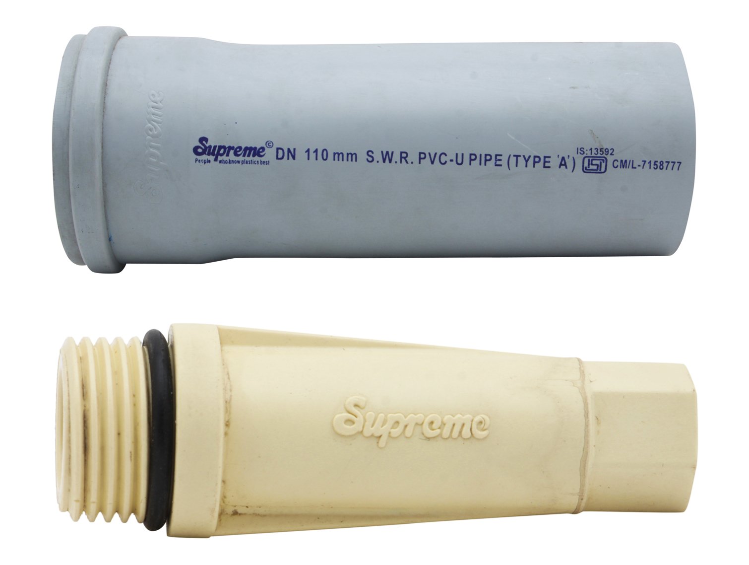 Supreme Pvc Pipes Logo Supreme Pvc Pipes And Fittings At ₹ 39/piece