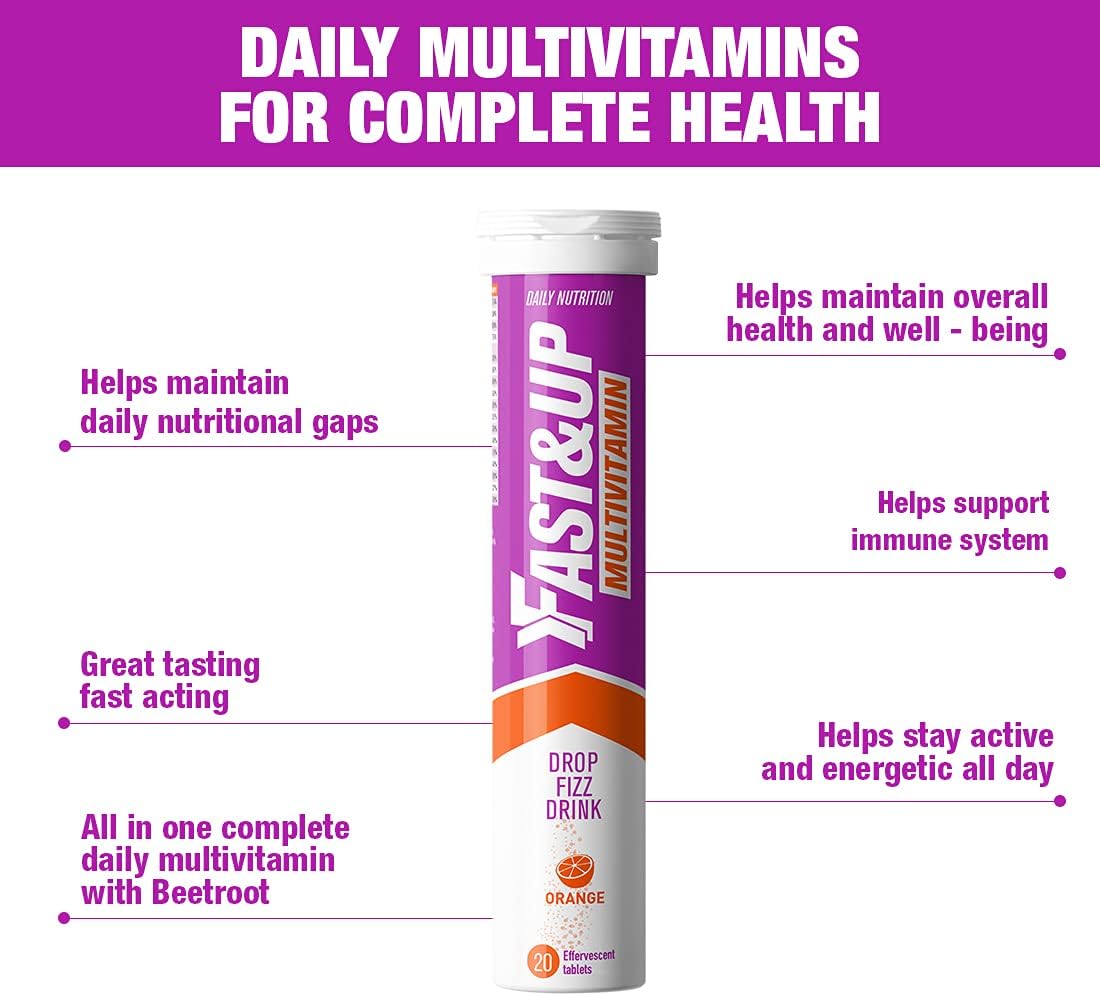 Fast&Up Multivitamin – Complete Multivitamin Supplement – All Day ...