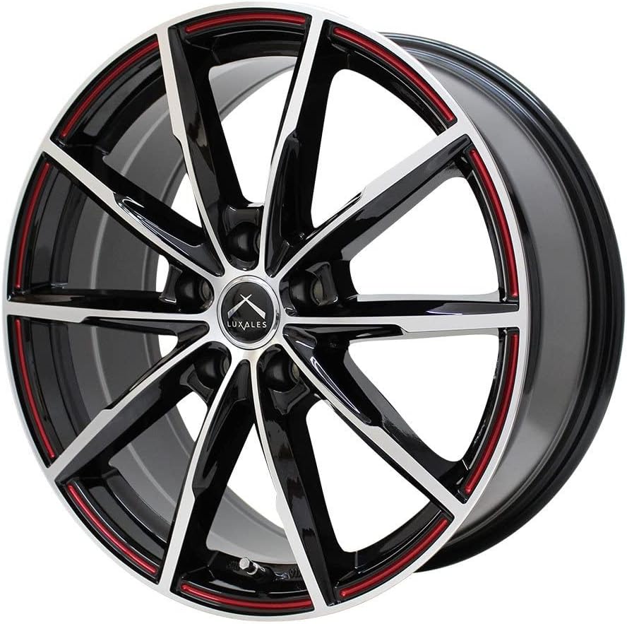 Amazon | COOPER(クーパー) タイヤ ホイールセット 4本セット EVOLUTION CTT 225/60R18 LUXALES(ラグザレス) 18インチ ホイール ...