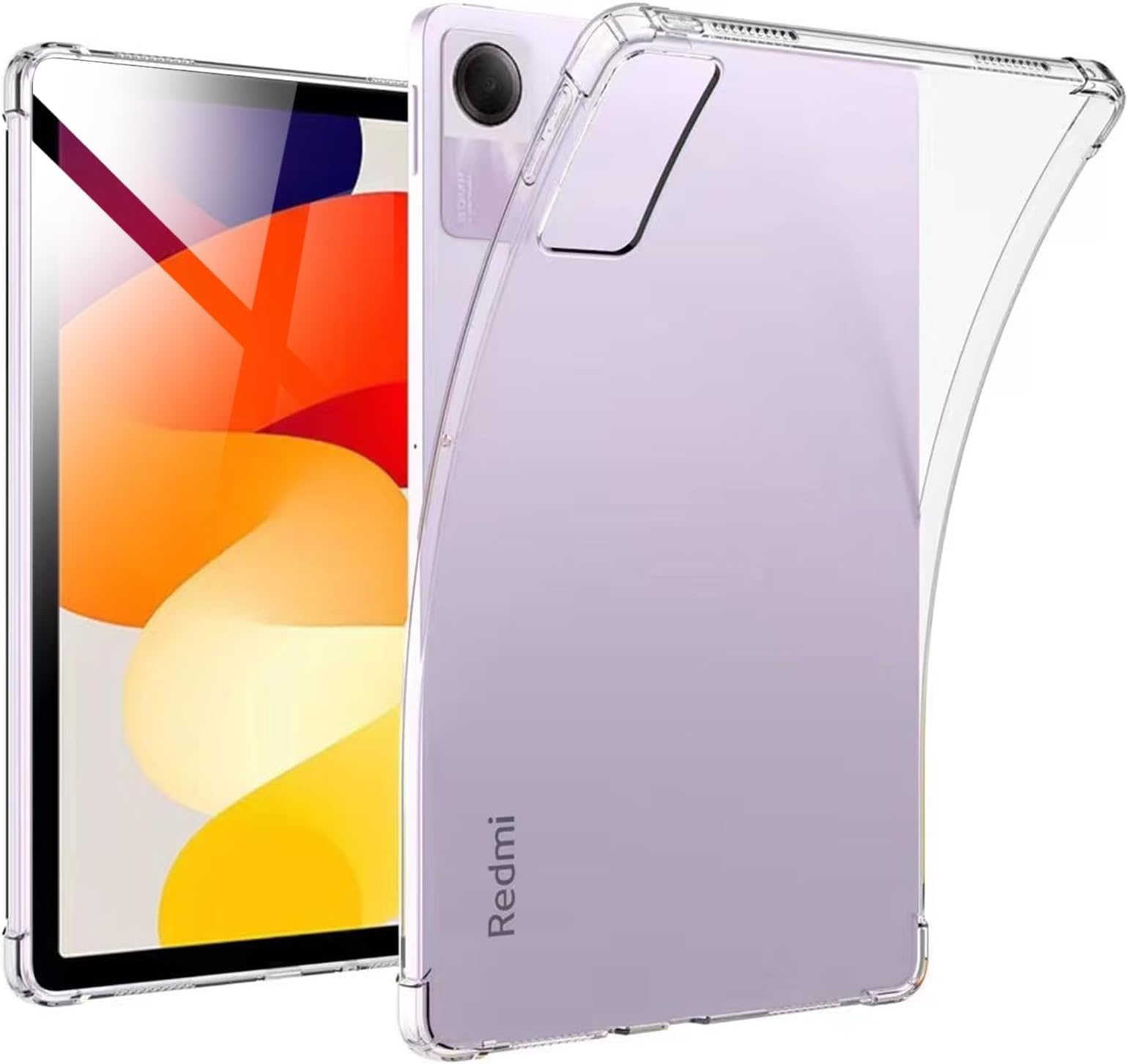 Amazon.co.jp: For Xiaomi Redmi Pad SE ケース 保護ケース 【ZENGZOUZ】 TPU素材製 透明 保護 ...