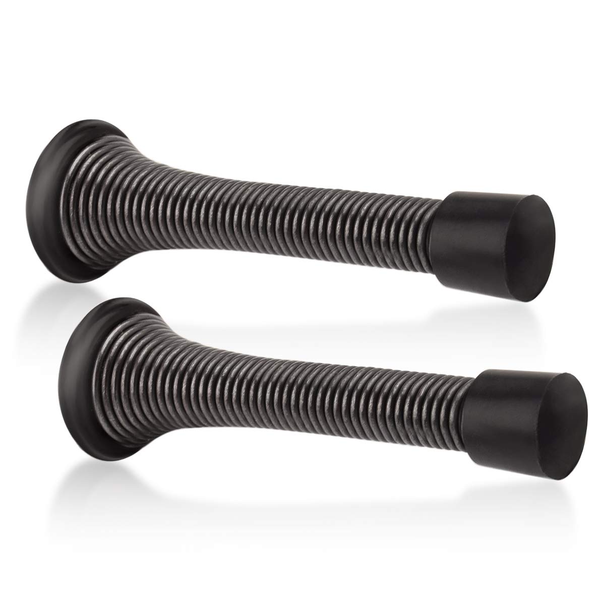 Snapklik.com : KOVOSCH 2 Pack Spring Door Stopper Oil Rubbed Bronze - 3 ...
