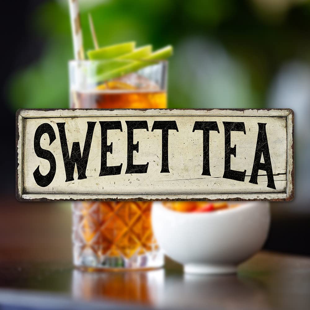 Vintage Iced Tea Sign
