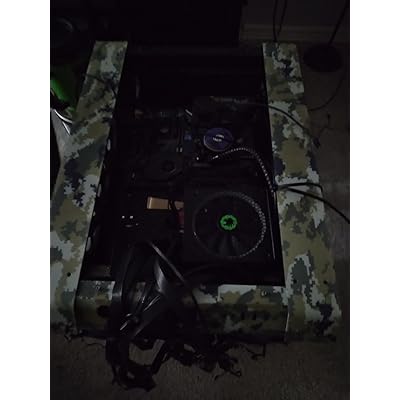 EEKBNEJQ Gaming Tank Computer Case, Mid-Tower ATX, Supports Multiple ...