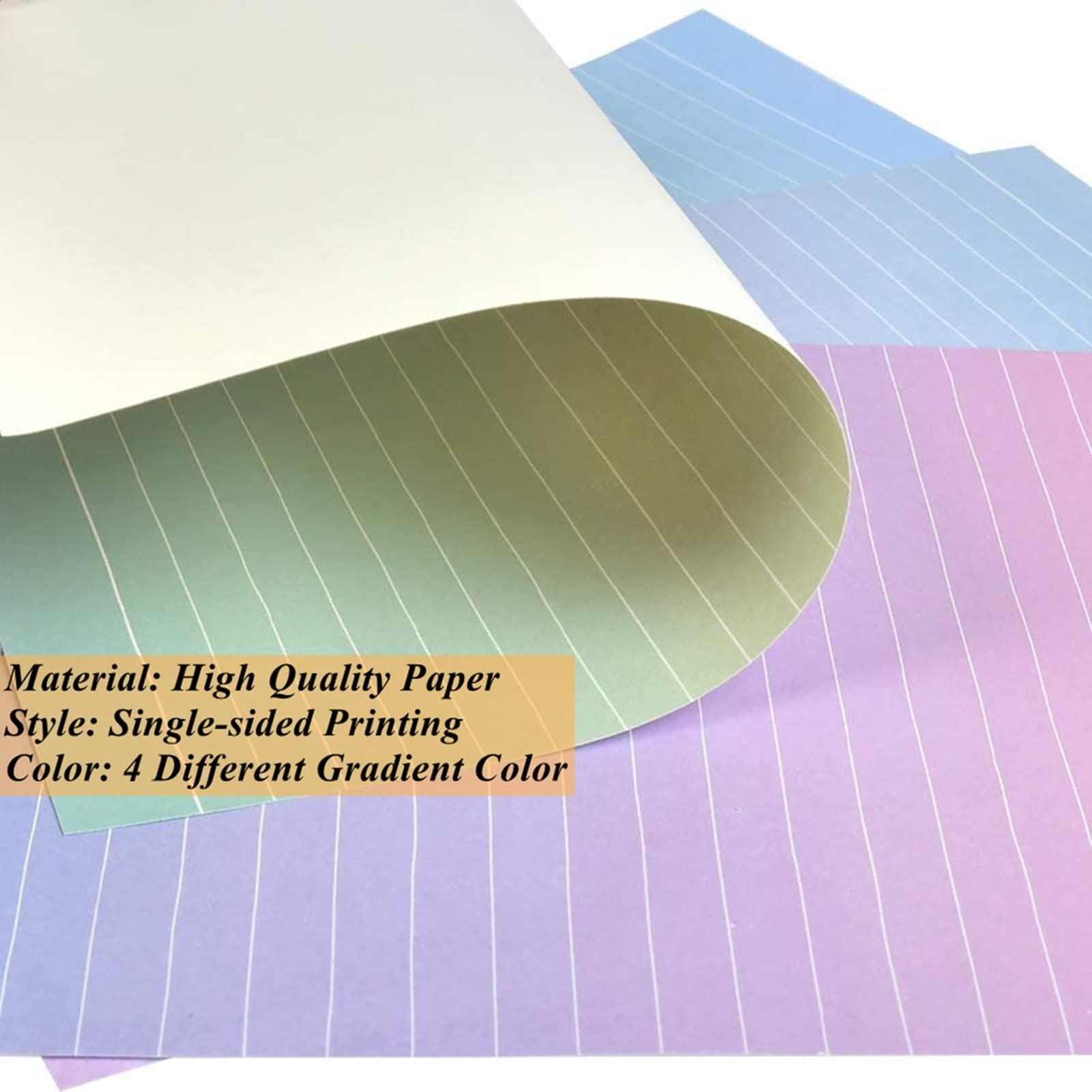 Snapklik.com : 140 Pcs Colorful Stationery Paper And Envelopes Set, 80 ...