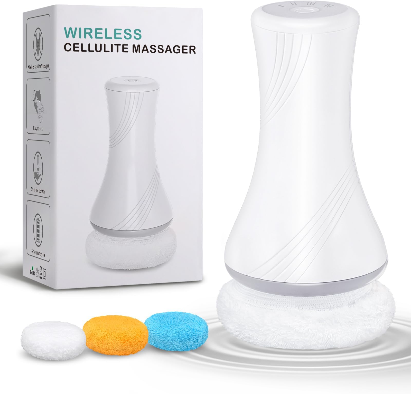 Amazon.com: Vibro Sculpt Fiber Pads - Washable Pads for Body Sculpting ...