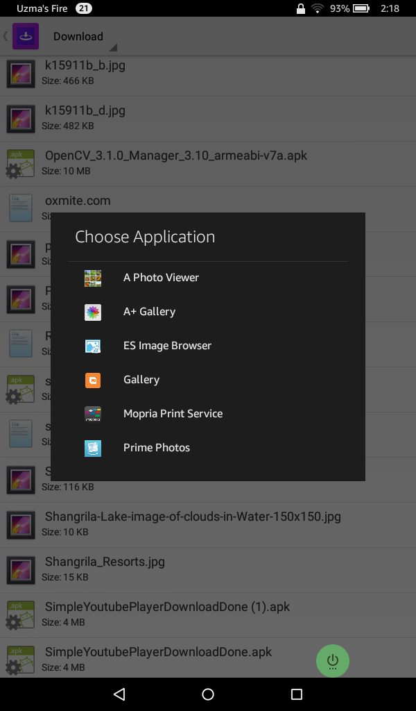 Downloads Folder for Kindle Fire Tablets. Access all downlaoded files ...