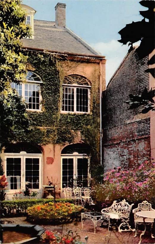 Amazon.com: Maison Montegut Courtyard Built about 1794 - New Orleans ...